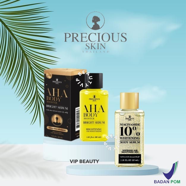 Jual PRECIOUS SKIN AHA Body Booster Bright Serum 30ml / Niacinamide 10% ...