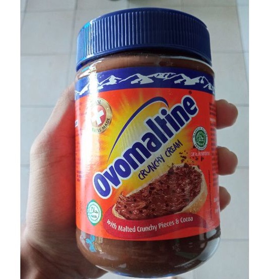 Jual Ovomaltine Crunchy Cream 380gr Original Indonesia|Shopee Indonesia