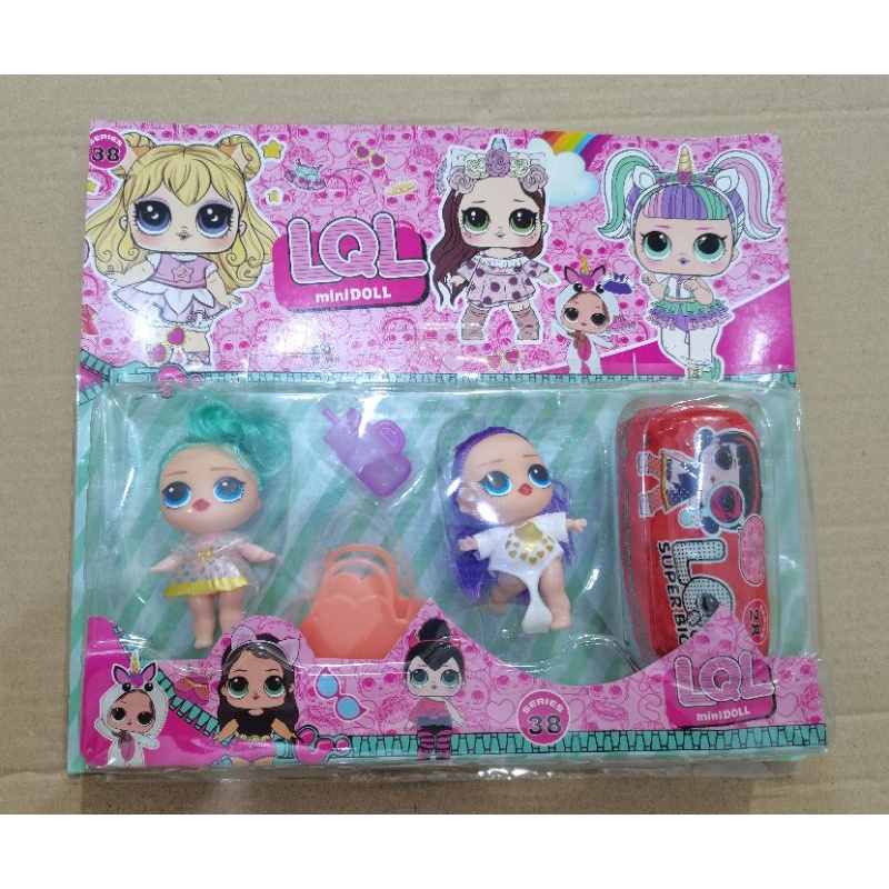 Jual Lol surprise kapsul dan boneka mini doll set | Shopee Indonesia