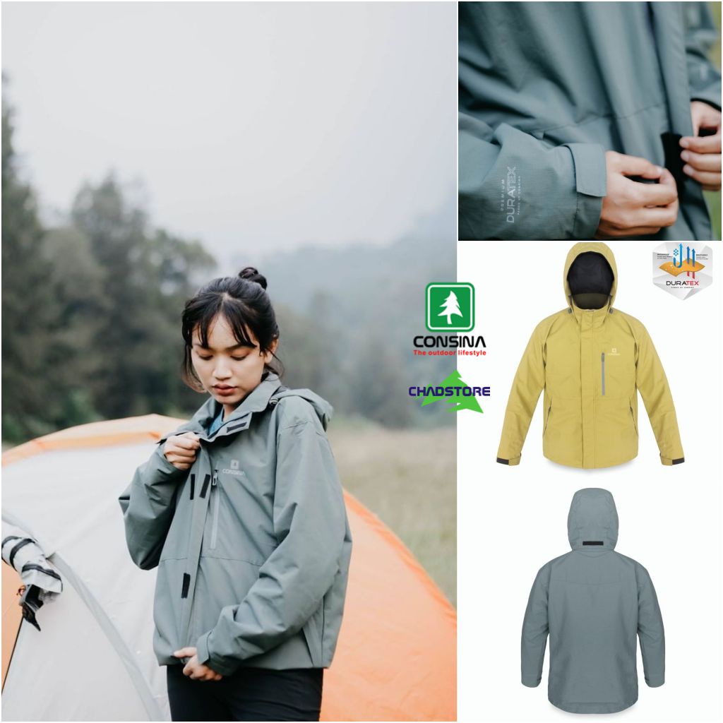 Jual Jaket Consina Mountain Pro Waterproof Jacket | Shopee Indonesia