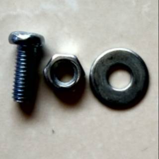 Jual 50 set Mur baut ring m4x10 m4 x 10mm panjang 1cm Indonesia|Shopee Indonesia