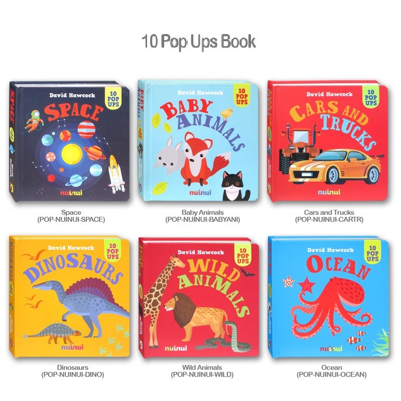 Jual 10 Pop Ups book series | buku anak | Shopee Indonesia