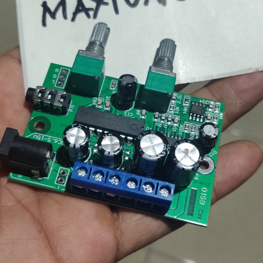 Jual Modul Audio Amplifier Subwoofer 2.1 6Wx2+25W Mini Bass Hifi Sound ...