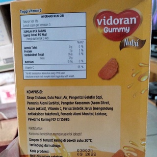 Jual VIDORAN VITAMIN C 1 BOX ISI 3 SACHET 18 g ((PROMO) | Shopee Indonesia