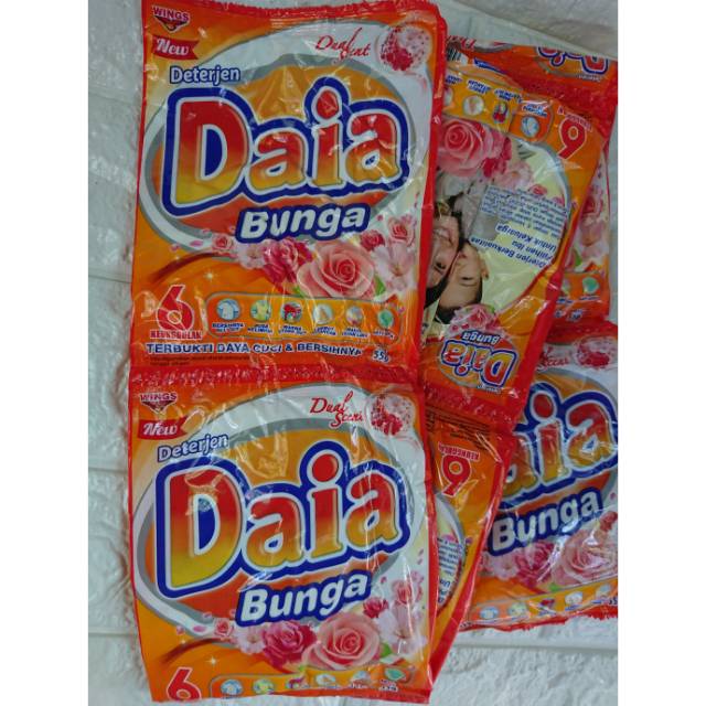 Jual Daia Bunga sachet isi 6. | Shopee Indonesia