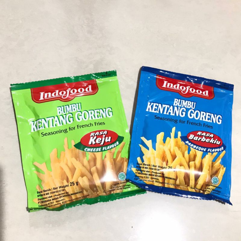 Jual Indofood Bumbu Kentang Goreng 25 gr | Shopee Indonesia