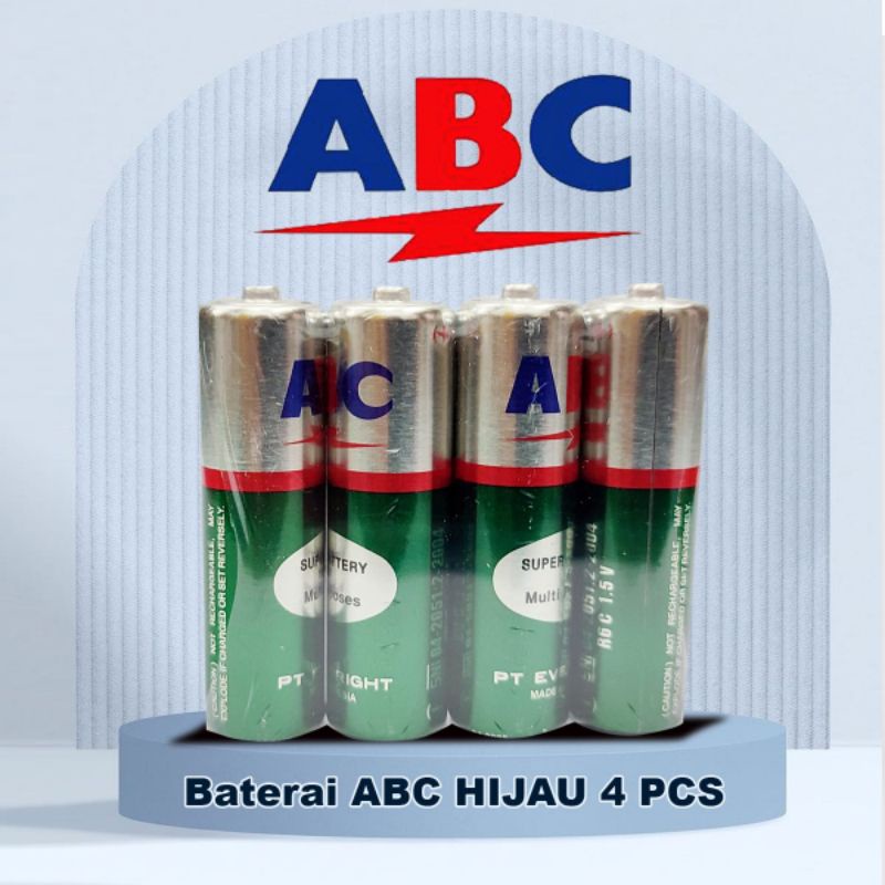 Jual Baterai ABC (4pcs) | Shopee Indonesia