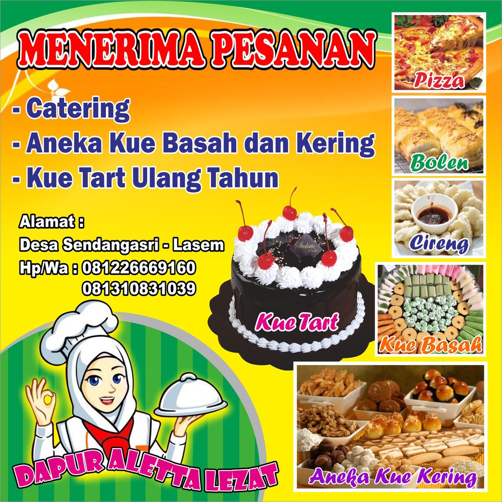 Contoh Spanduk Jualan Kue Basah Desain Banner Kekinia - vrogue.co Contoh Spanduk Jualan Kue Basah Desain Banner Kekinia - vrogue.co