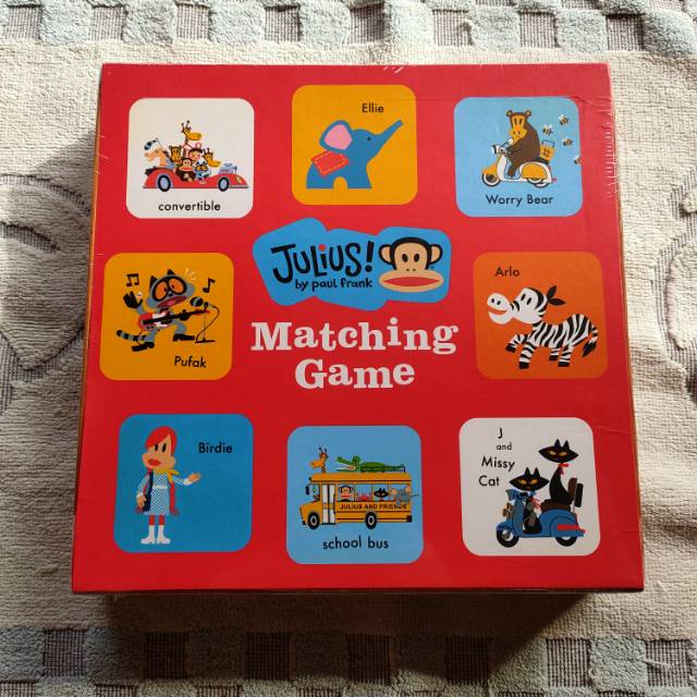 Jual Julius! Matching Game (Memory Matching Games for Toddlers, Kids ...