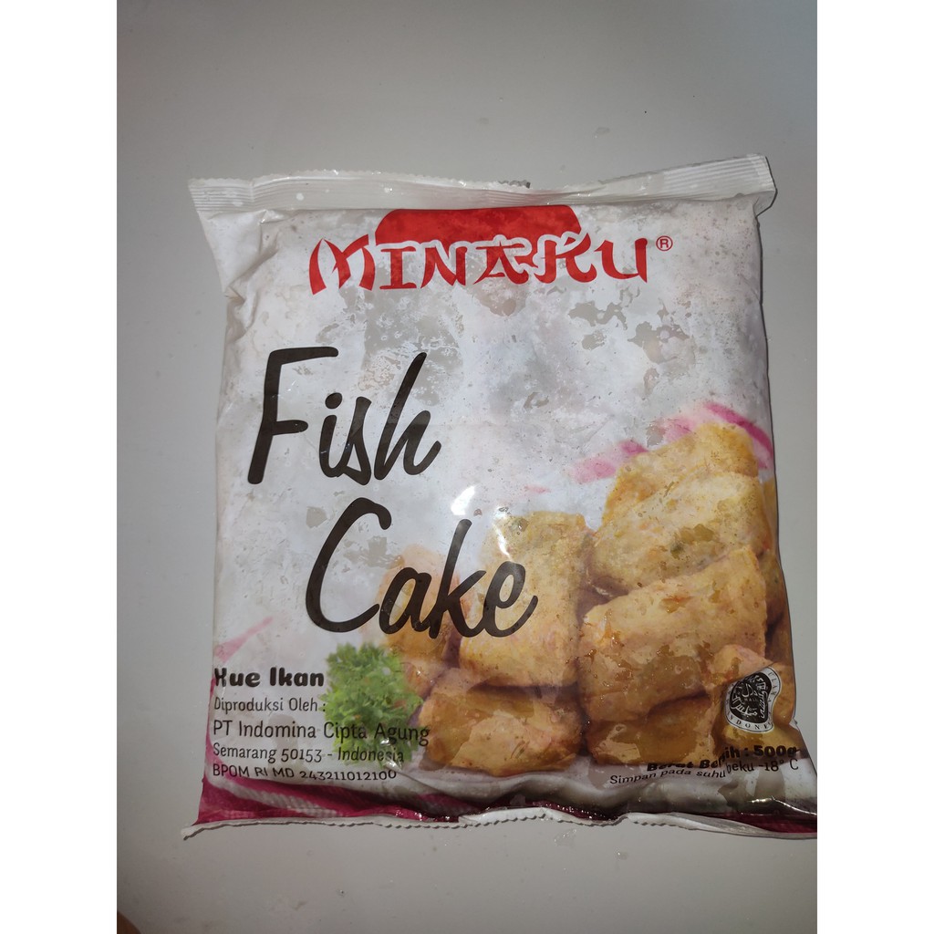Jual minaku fish cake(kue ikan) 500 gram frozen food | Shopee Indonesia