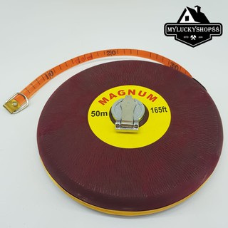 Jual Meteran Kulit Bulat Gulung Magnum 50m 165ft Meteran Roll Kain 50 ...