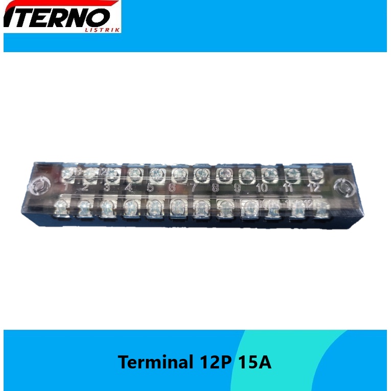 Jual Terminal Block TB 1512 15A 12P | Shopee Indonesia