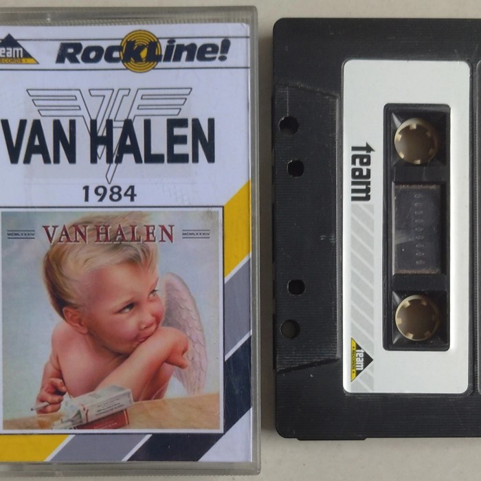 Jual Kaset pita rock team rockline van halen album 1984 -562 | Shopee ...