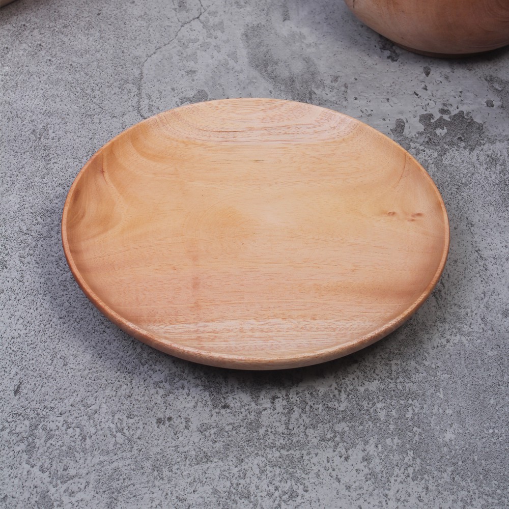 Piring Kayu Bulat / Piring Cantik / Properti Foto Produk | Lazada Indonesia