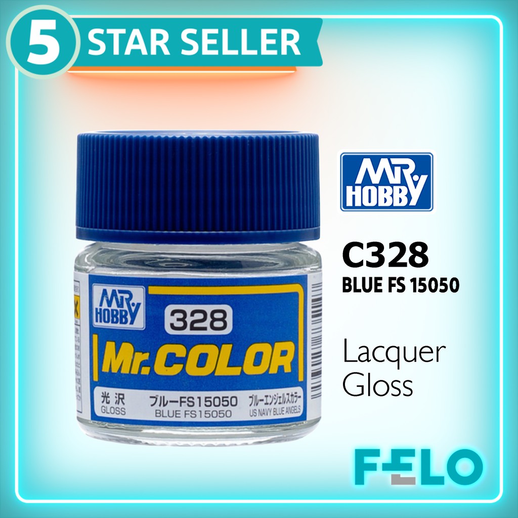 Jual CAT GUNDAM - MOKIT MR COLOR BLUE FS15050 C 328 / MR HOBBY C328 ...