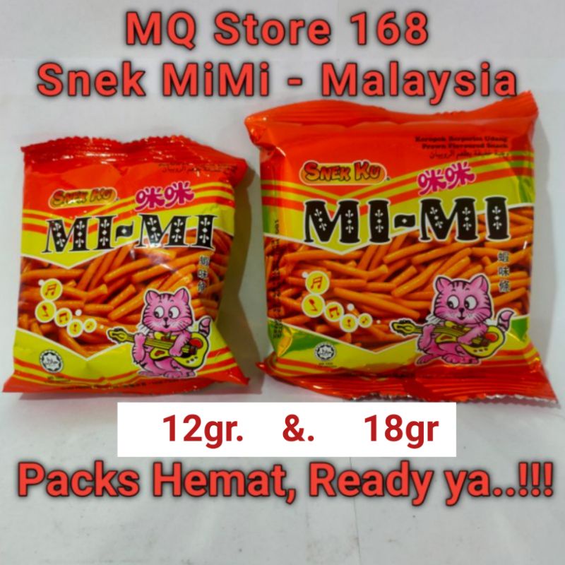 Jual Snek Mimi - keripik jajan Malaysia Pack Hemat | Shopee Indonesia