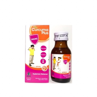 Jual CURCUMA PLUS IMUNS VITAMIN ANAK 60 ML PENAMBAH SISTEM IMUN ANAK ...