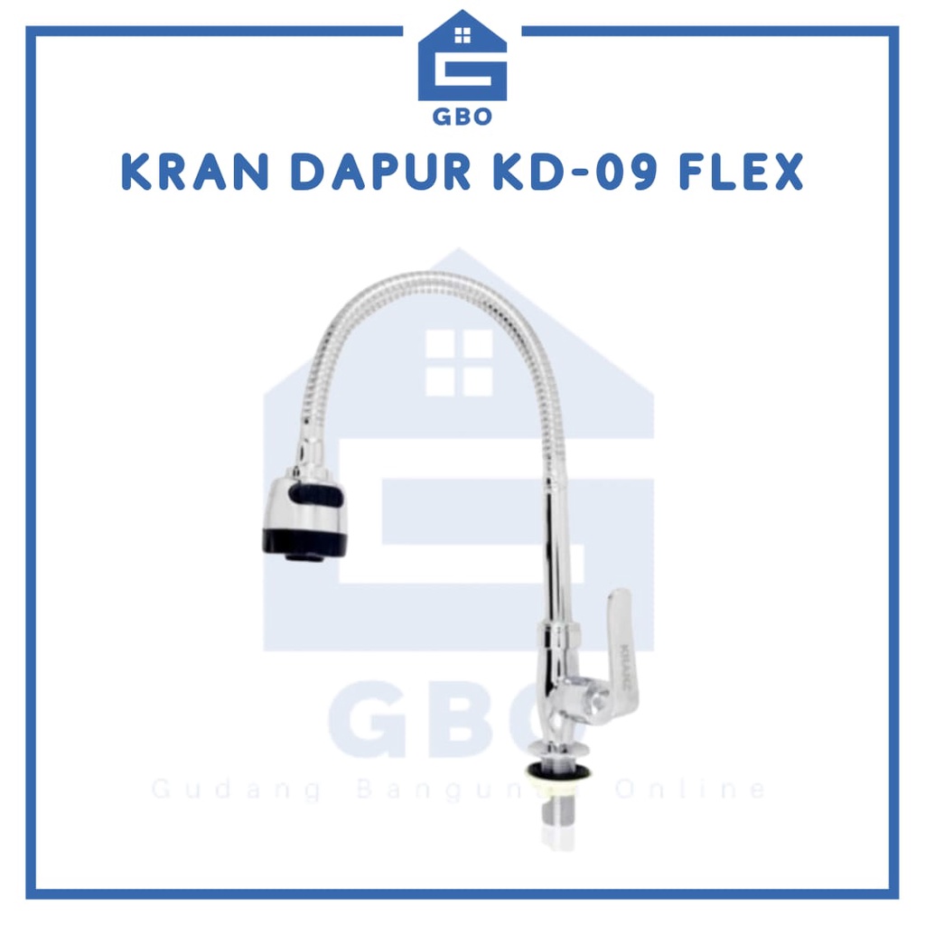 Jual KRANZ KRAN DAPUR TIPE KD-09 FLEXSIBLE / KERAN AIR / KERAN CUCI PIRING / KERAN WASTAFEL ...