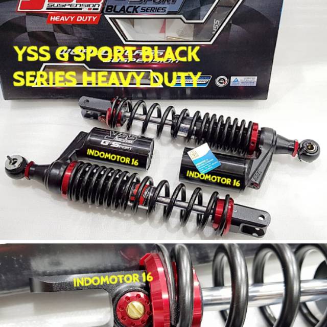 Jual SHOCK PCX 150 YSS G SPORT HEAVY DUTY BLACK SERIES BLACK ORIGINAL | Shopee Indonesia