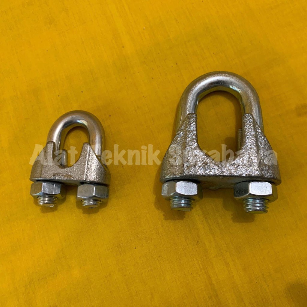 Jual KLEM SELING 5/8" 3/4" 7/8" 1" INCH 16 20 22 25 MM CLAMP SLING ...