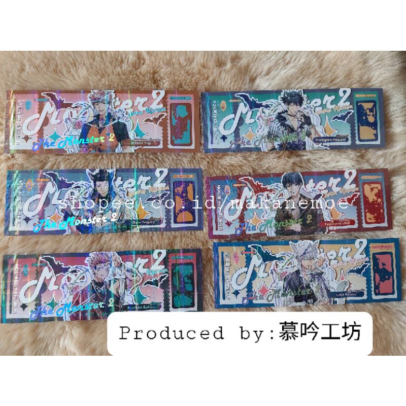 Jual Fanmerch ticket jujutsu kaisen jjk toji fushiguro geto suguru ...