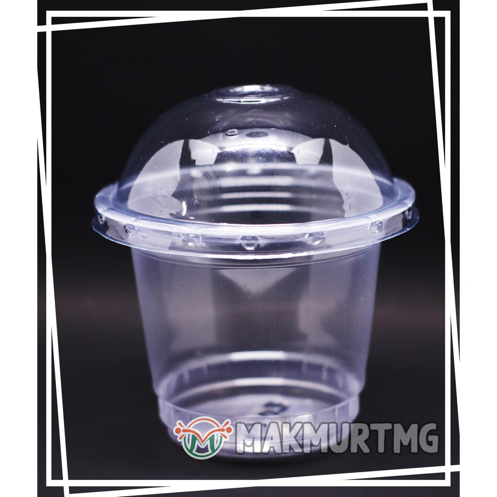 Jual CUP JUS / CUP MINUMAN + TUTUP CEMBUNG 10 OZ @50pcs | Shopee Indonesia