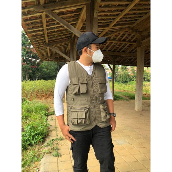 Jual Rompi Jeep Hijau army / Rompi Jeep Cream / rompi jeep / Rompi ...