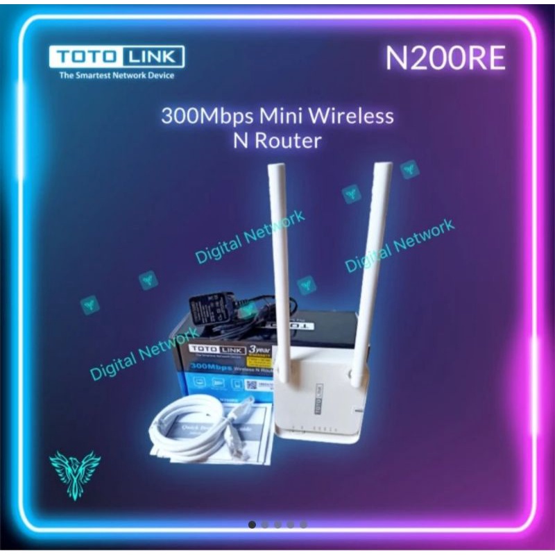 Jual Totolink N200RE - 300Mbps Mini Wireless N Router V4 | Shopee Indonesia