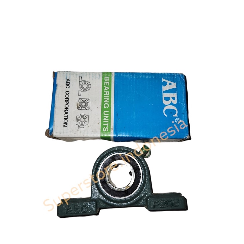 Jual ABC ucp 205-16 pillow block laher bearing duduk as 1 inchi laher duduk ucp | Shopee Indonesia