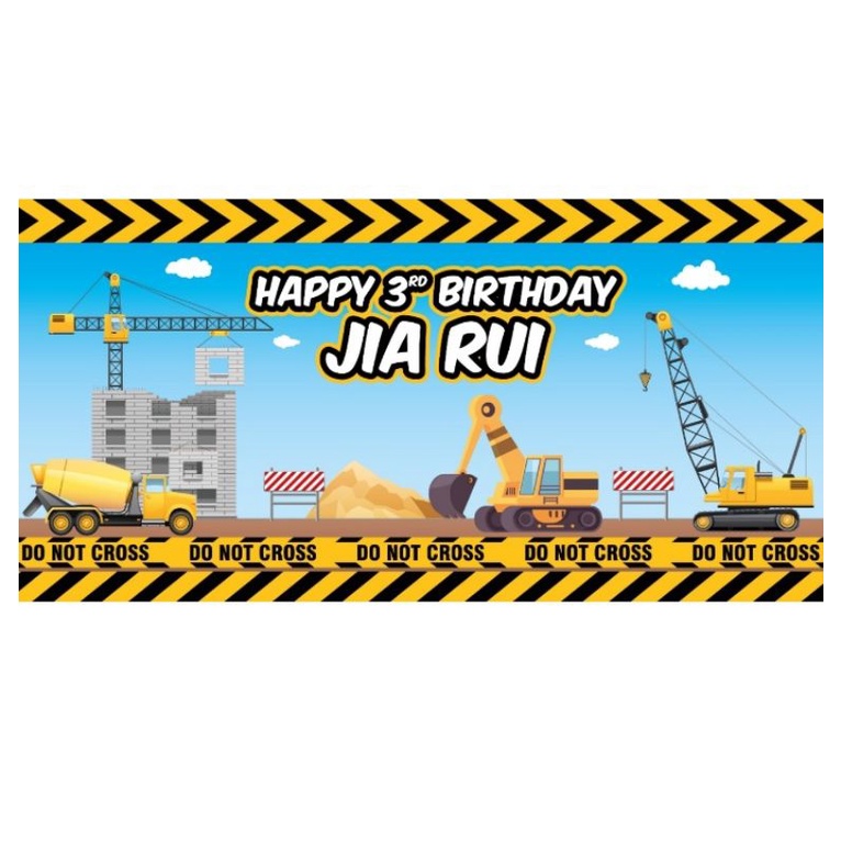 Jual Banner atau Backdrop Excavator Indonesia|Shopee Indonesia