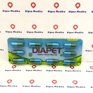 Jual Diapet Strip Isi 10 kapsul - Obat Diare | Shopee Indonesia