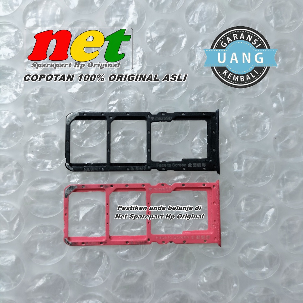 Jual SIM TRAY TEMPAT KARTU OPPO A3S / CPH1803 ORIGINAL COPOTAN | Shopee ...
