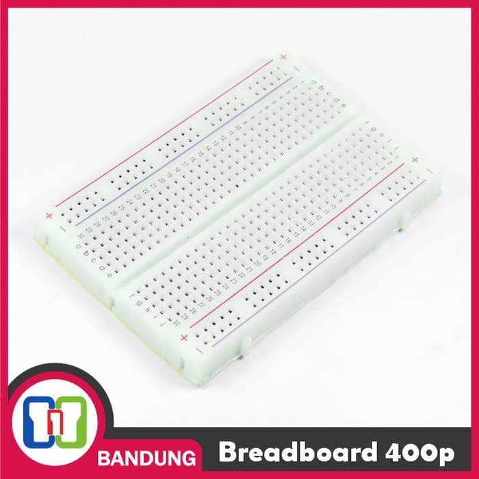 Jual BREADBOARD MINI SOLDERLESS 400 400P | Shopee Indonesia