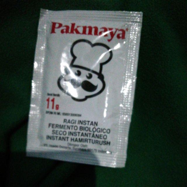 RAGI PAKMAYA SACHET 11GR - PAKMAYA INSTANT DRY YEAST 11G - PENGEMBANG ...