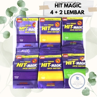 Jual Hit Magic Kertas Ajaib Instant Ecer isi 1 pcs Obat Nyamuk Satuan 4 ...
