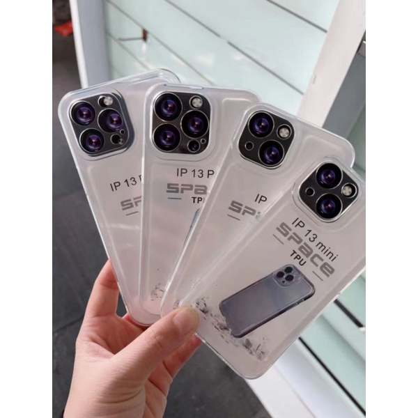 Jual iphone 13 iphone 13pro iphone 13pro max softcase space transparan protect camera TPU bening ...