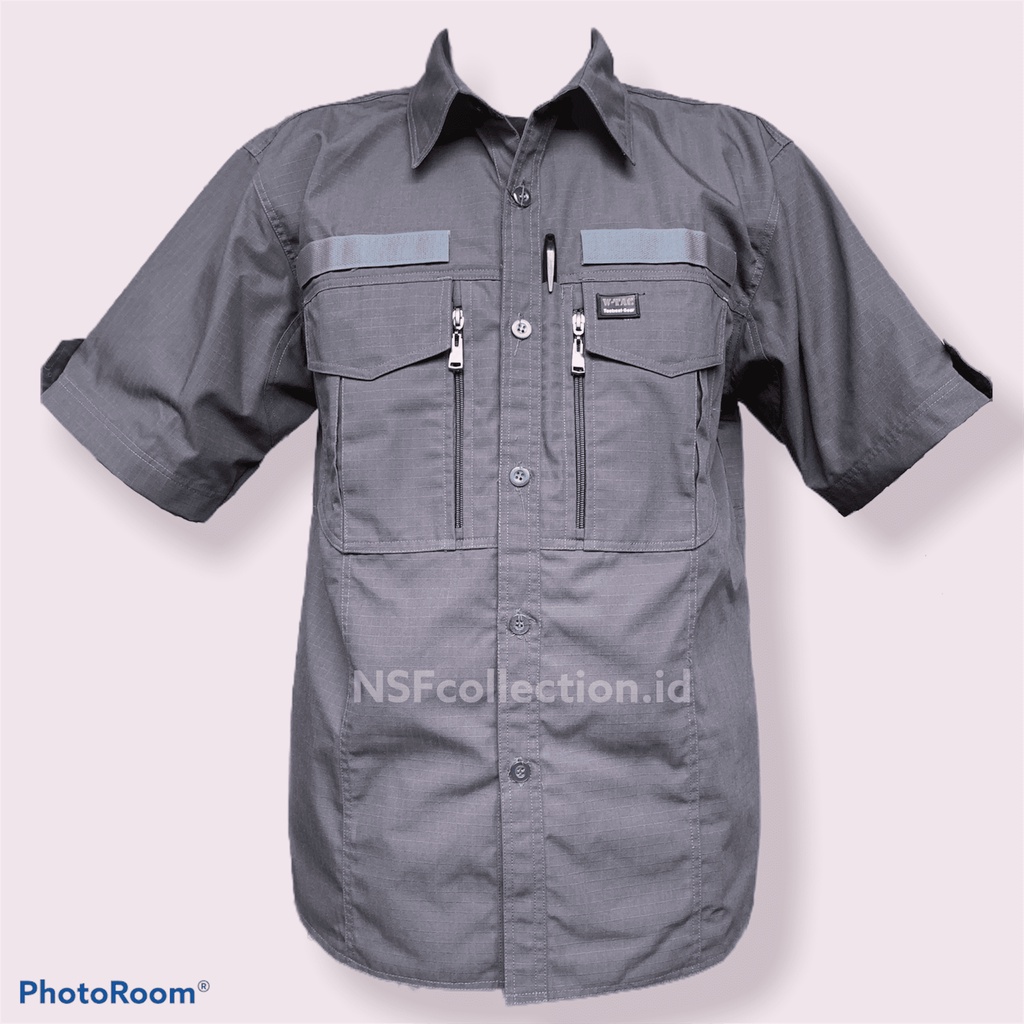 Jual Kemeja Tactical W TAC Lengan Pendek | Shopee Indonesia