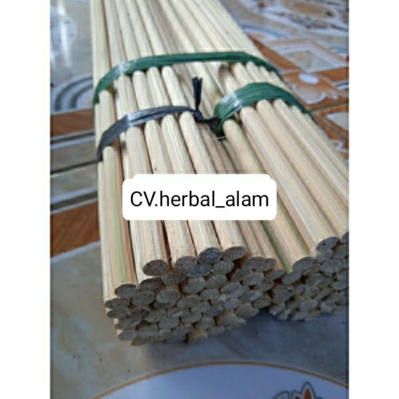 Jual Stik bambu ukuran P 50 cm L 0.5cm per batang | Shopee Indonesia