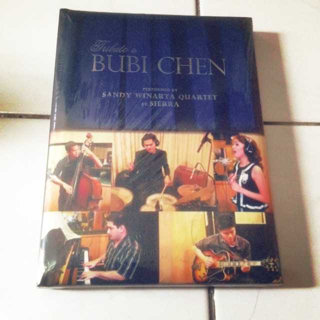 CD Audiophile Tribute to BUBI CHEN performed by Sandy Winarta Quartet ...