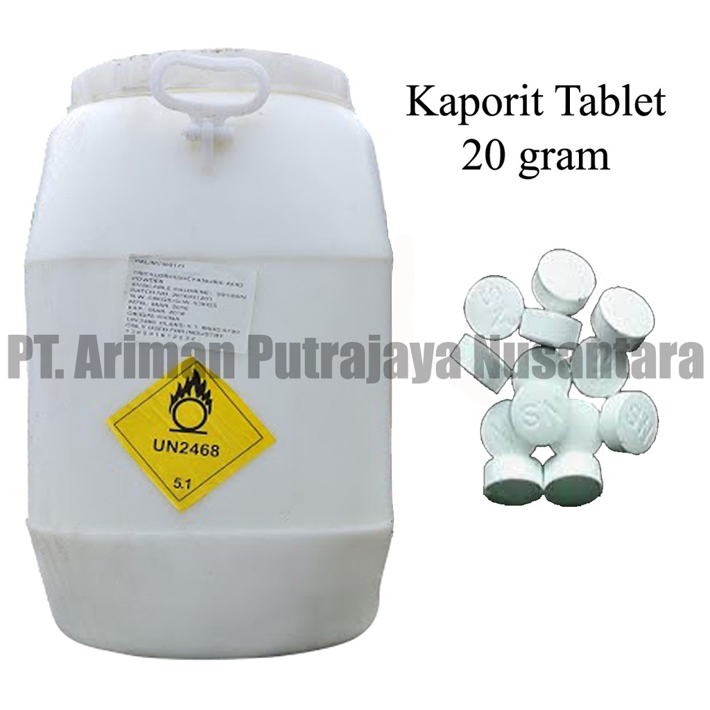 Jual Kaporit Tablet 20gr 1kg | Shopee Indonesia