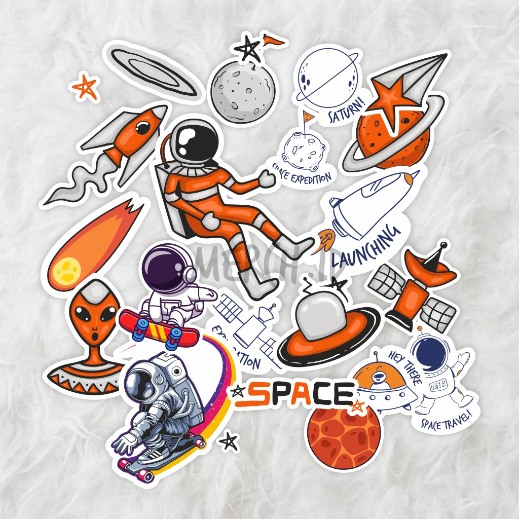 STIKER CASE HP LAPTOP CASE STIKER AESTHETIC / Tumblr Space 20 pcs ...