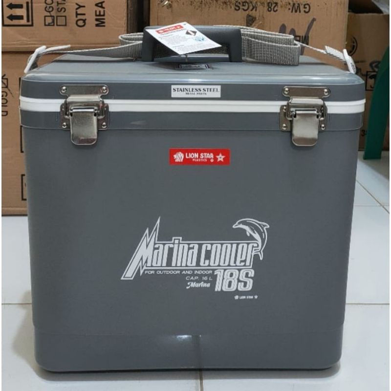 Jual Marina Cooler Box 18S Kotak Pendingin Es Lion Star (16Liter ...