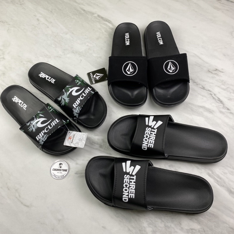 Jual SANDAL SLIDE “STA” ( FREE STICKER DAN BISA TUKER UKURAN ) | Shopee ...
