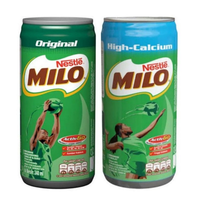 Jual MILO RTD 240ML Minuman Kemasan Kaleng | Shopee Indonesia