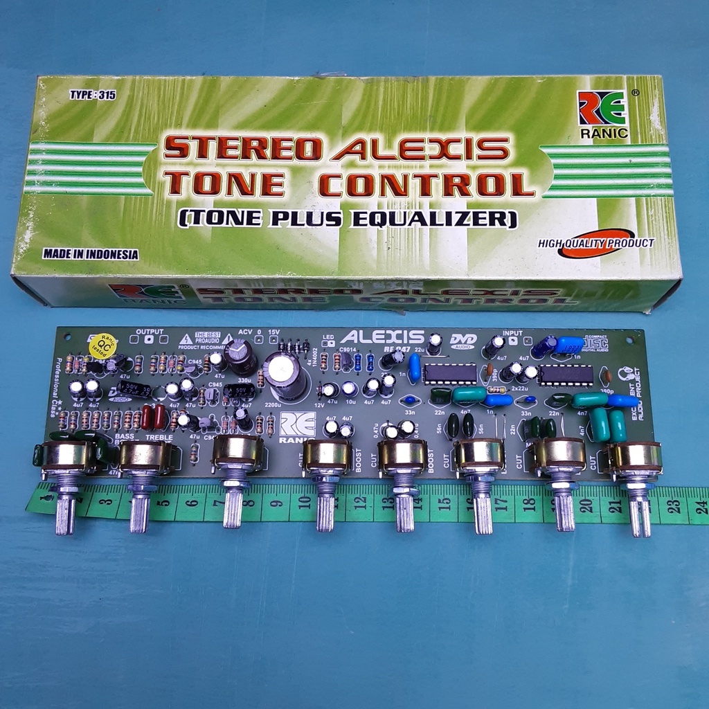 Jual Kit Tone Control Equalizer Stereo ALEXIS tipe315 | Shopee Indonesia
