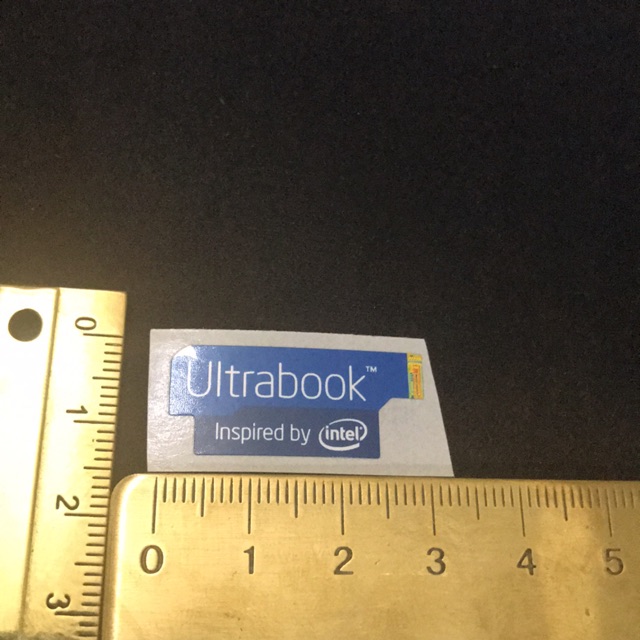 Jual Sticker Stiker logo intel ultrabook biru ori | Shopee Indonesia