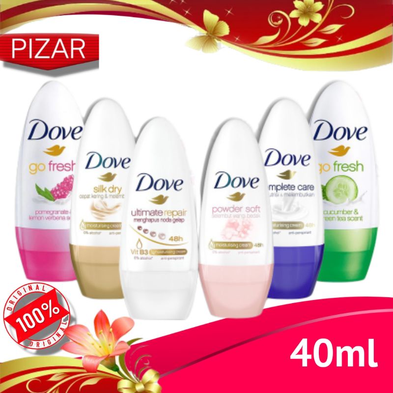 Jual Dove Deodorant All varian 40ml | Shopee Indonesia