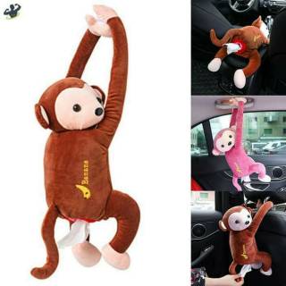 Jual Boneka monyet kotak tissue monyet wadah tisu kotak tissue mobil ...