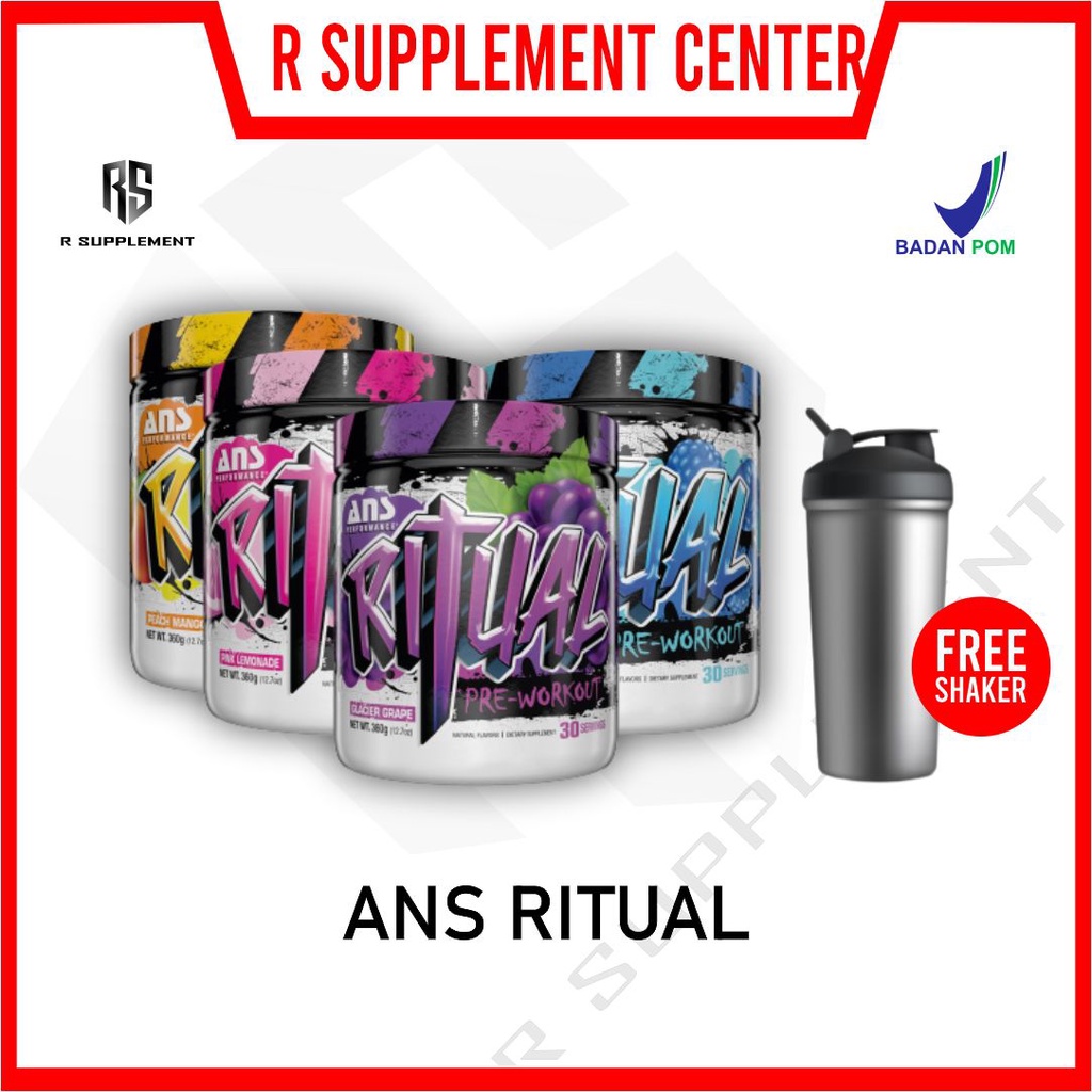 Jual ANS Performance RITUAL 30 serving 30serv Preworkout pwo Indonesia ...