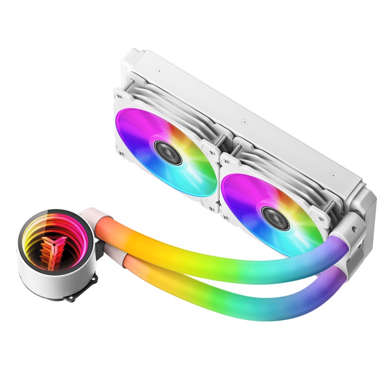 Jual JONSBO SHADOW 240 WHITE PLUS AIO Liquid CPU Cooler TW4-240 ARGB SYNC | Shopee Indonesia